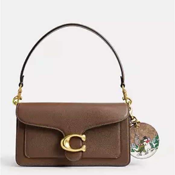 Coach | Accessories | Coach Holiday Bag Charm In Signature Canvas With ...